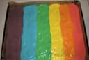 Rainbow kokosová roláda | Píďák.cz